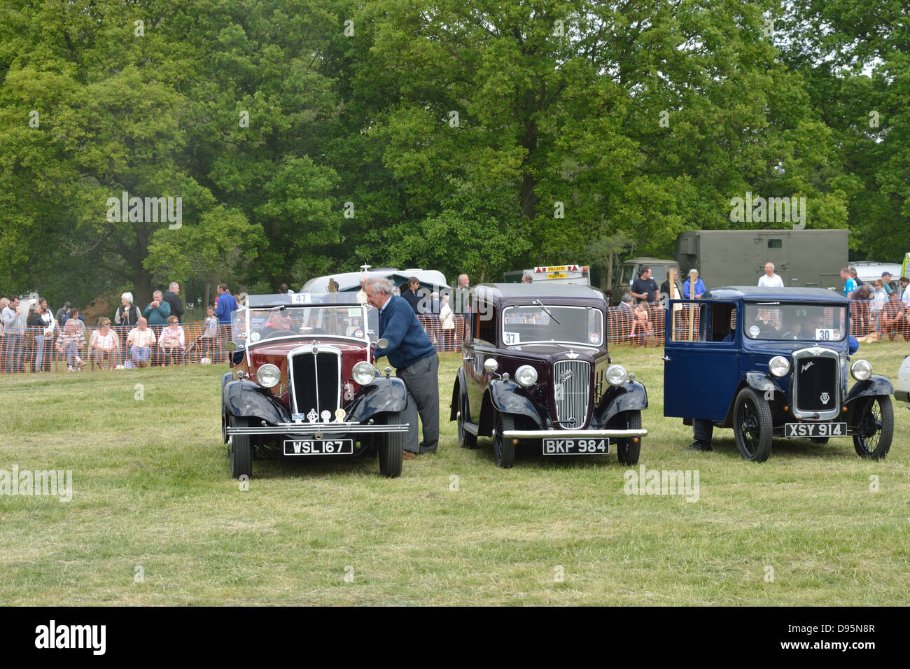 Veteran cars on Display Stock Photo - Alamy