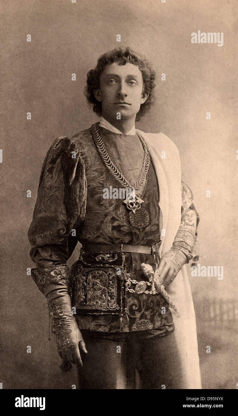 Johnson Forbes-Robertson (1853-1937) English actor-manager. Knighted in ...