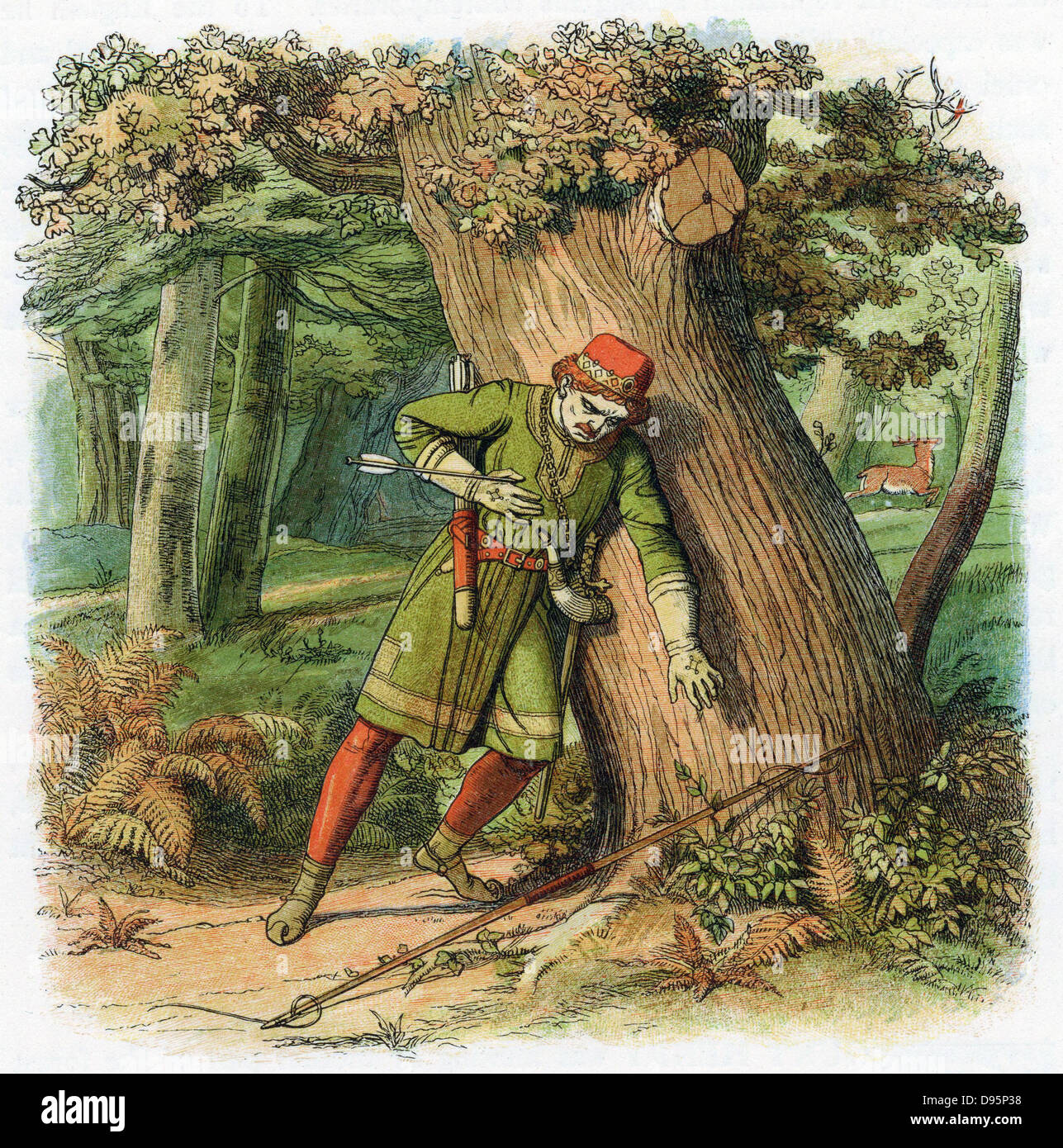 William II (Rufus) d1100, King of England from 1087. William shot and ...