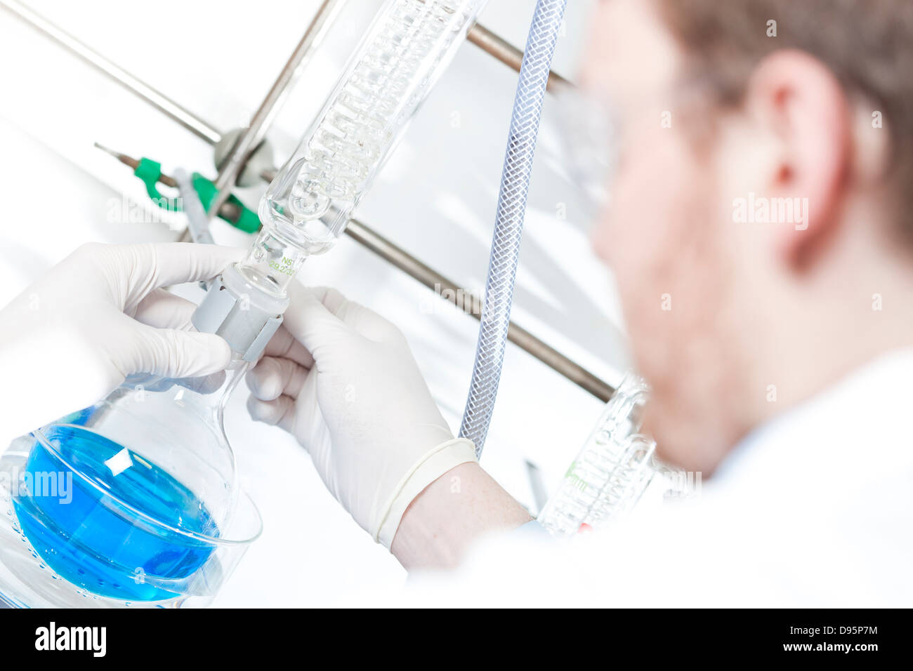 Setting up experiment hi-res stock photography and images - Alamy