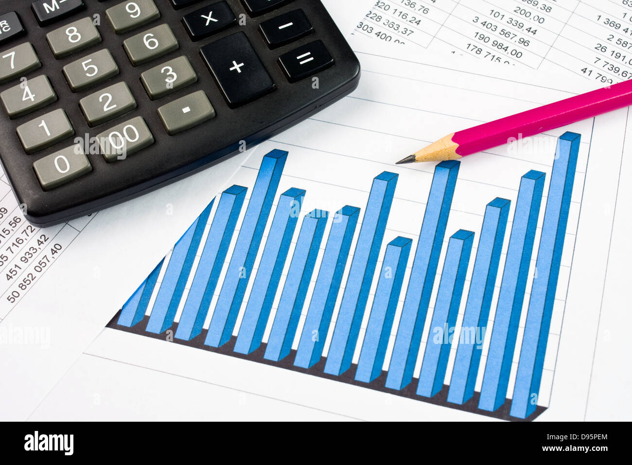 financial chart Stock Photo - Alamy