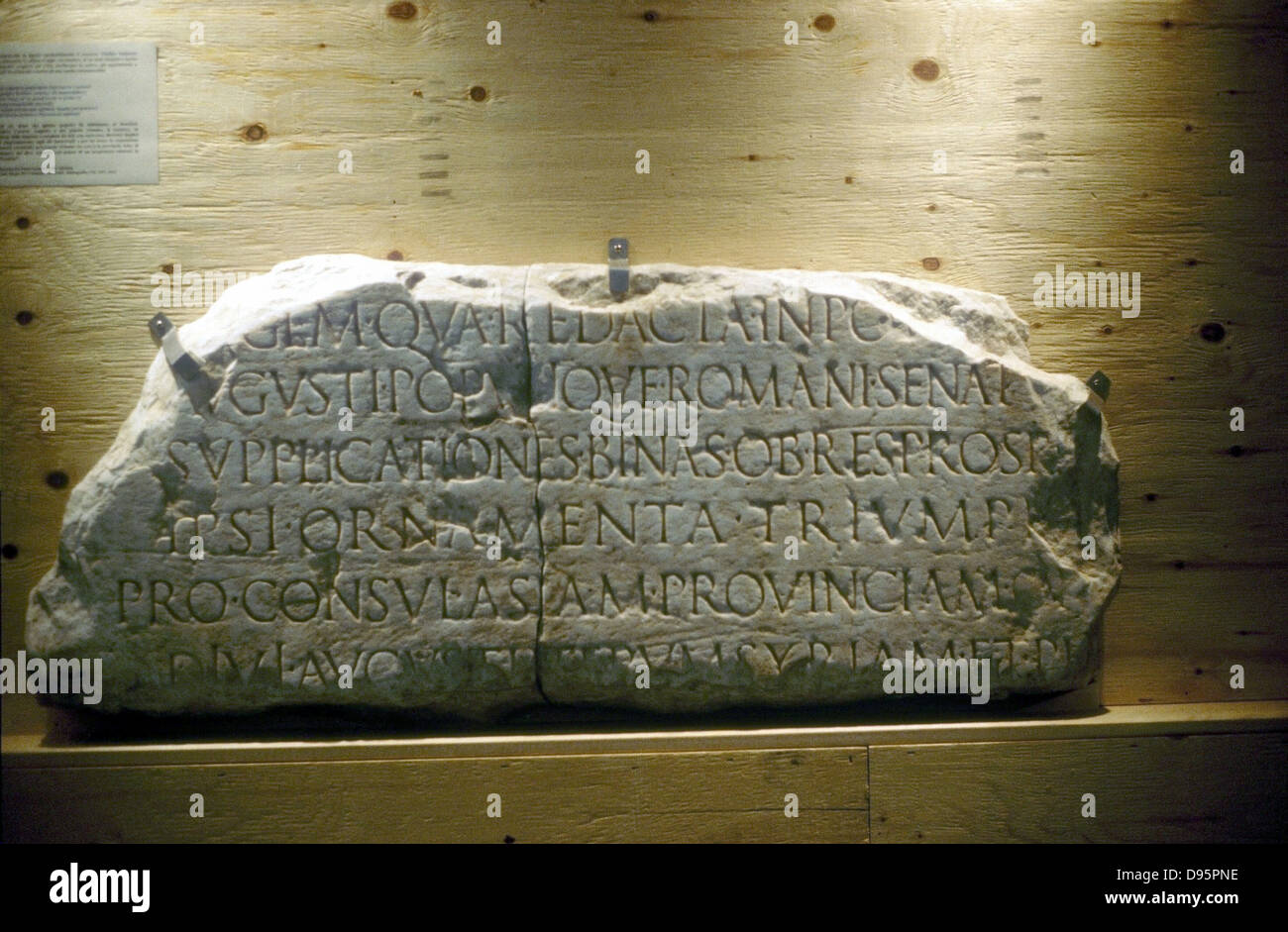 Ancient roman inscription hi-res stock photography and images - Alamy