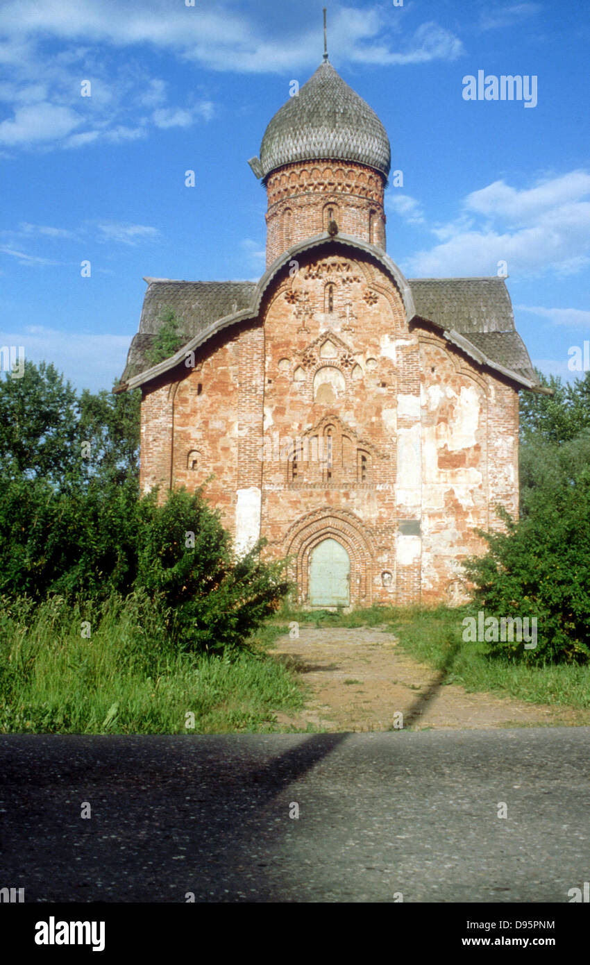 Exterior of church, Novgorod, Russia. Photograph UNESCO Stock Photo - Alamy