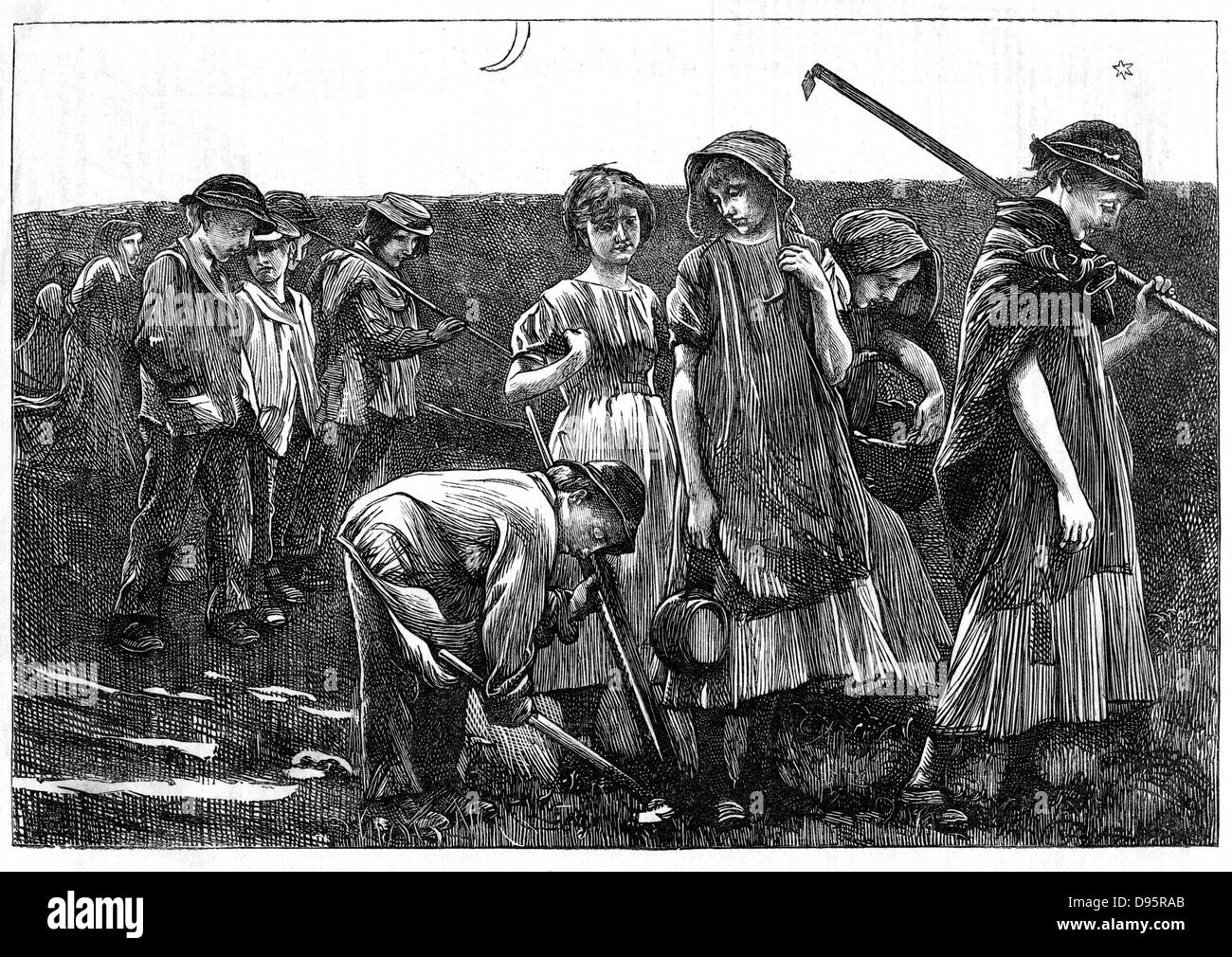 Gang System: teams of children were formed by contractor or 'ganger ...