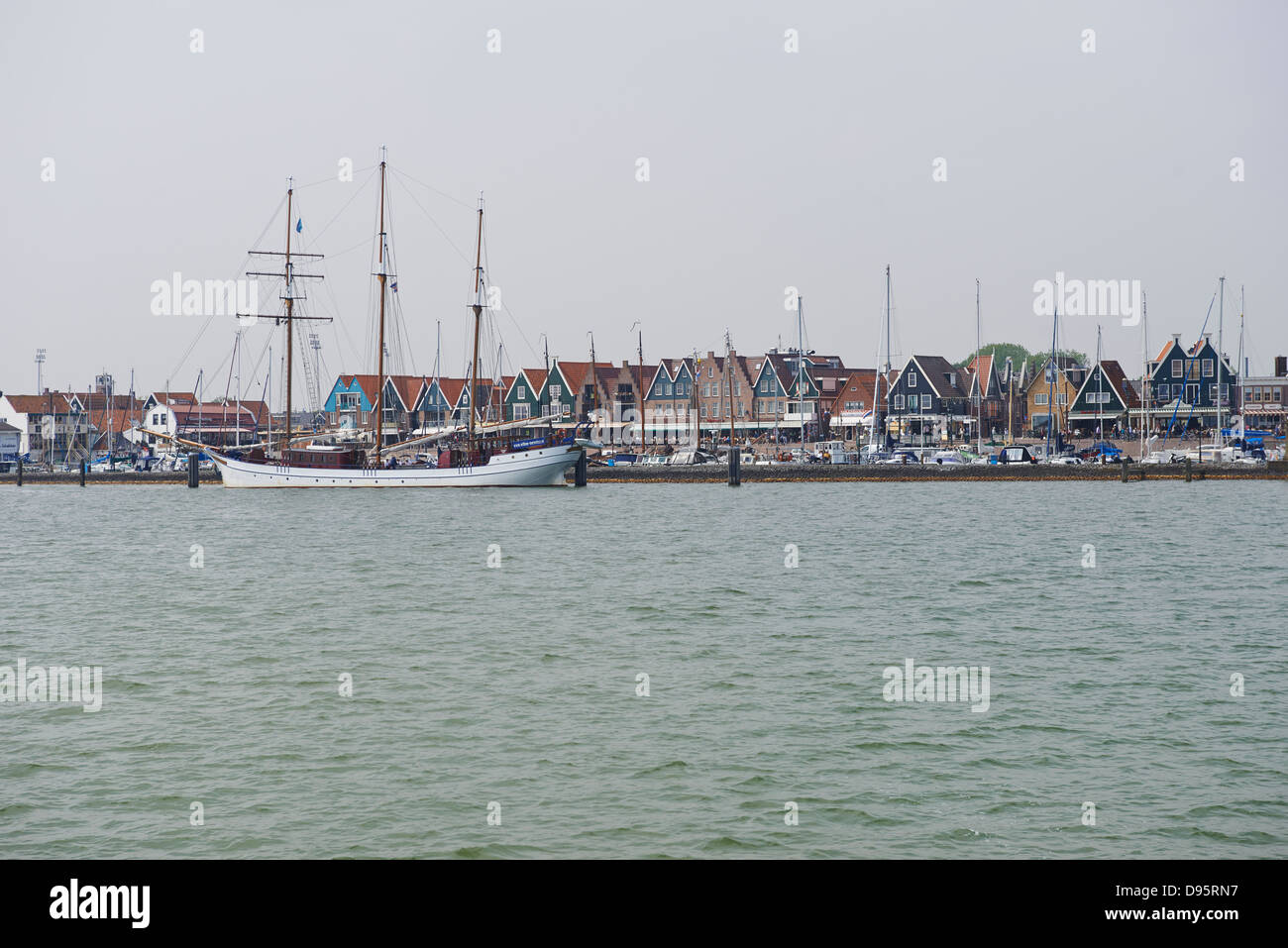 Volendam port, Netherlands (Holland Stock Photo - Alamy