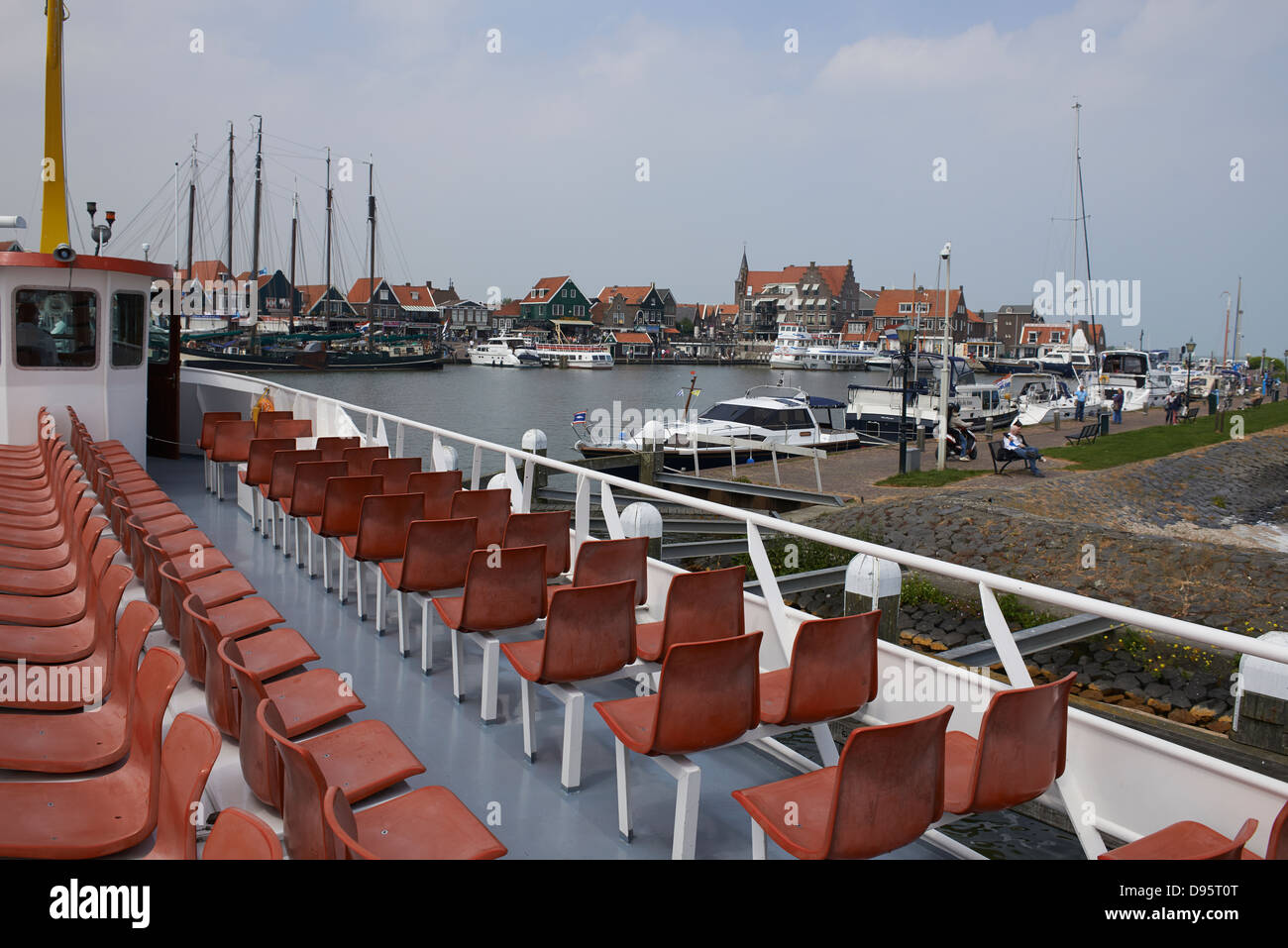 Volendam port, Netherlands (Holland Stock Photo - Alamy