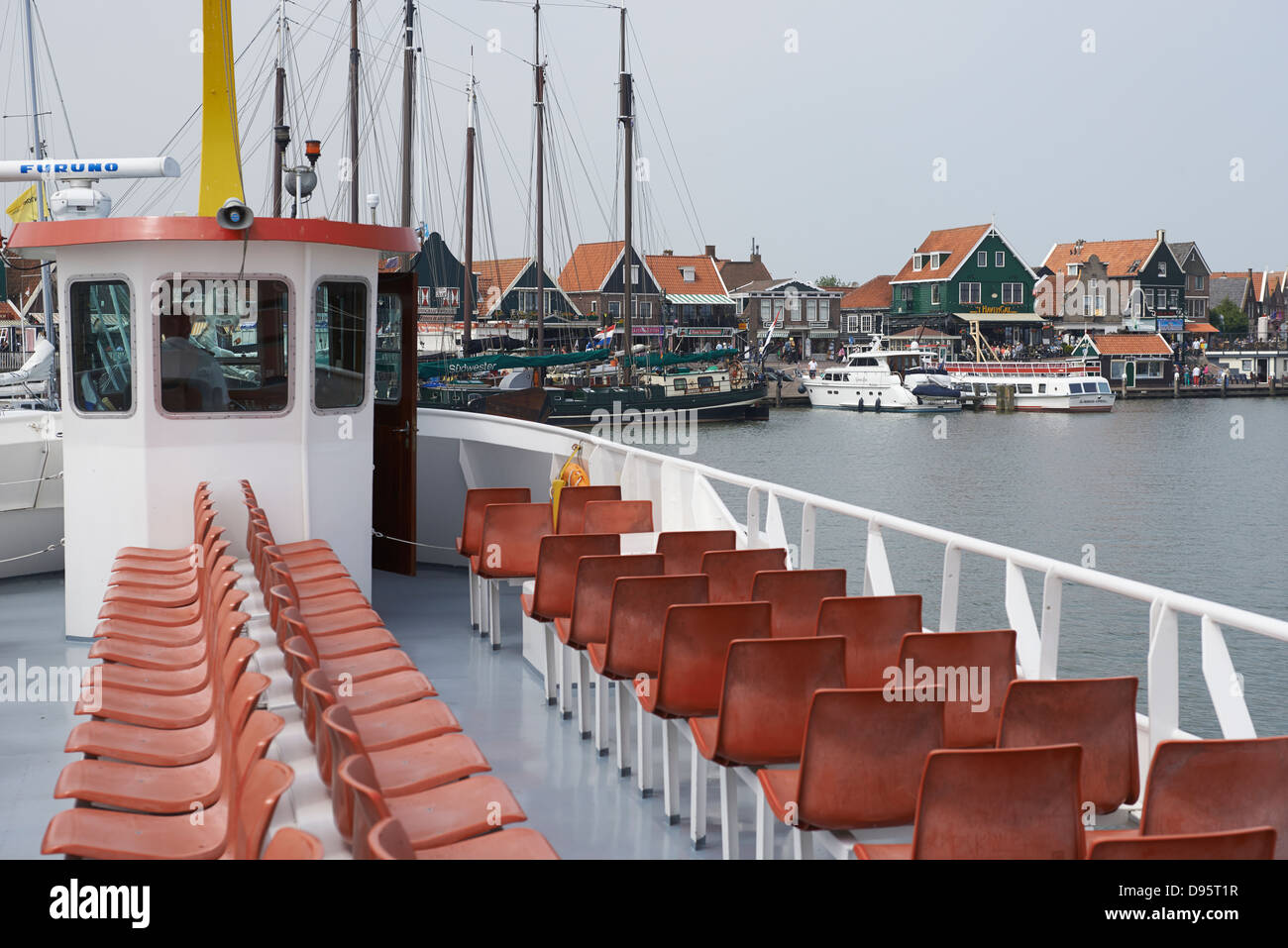 Volendam port, Netherlands (Holland Stock Photo - Alamy