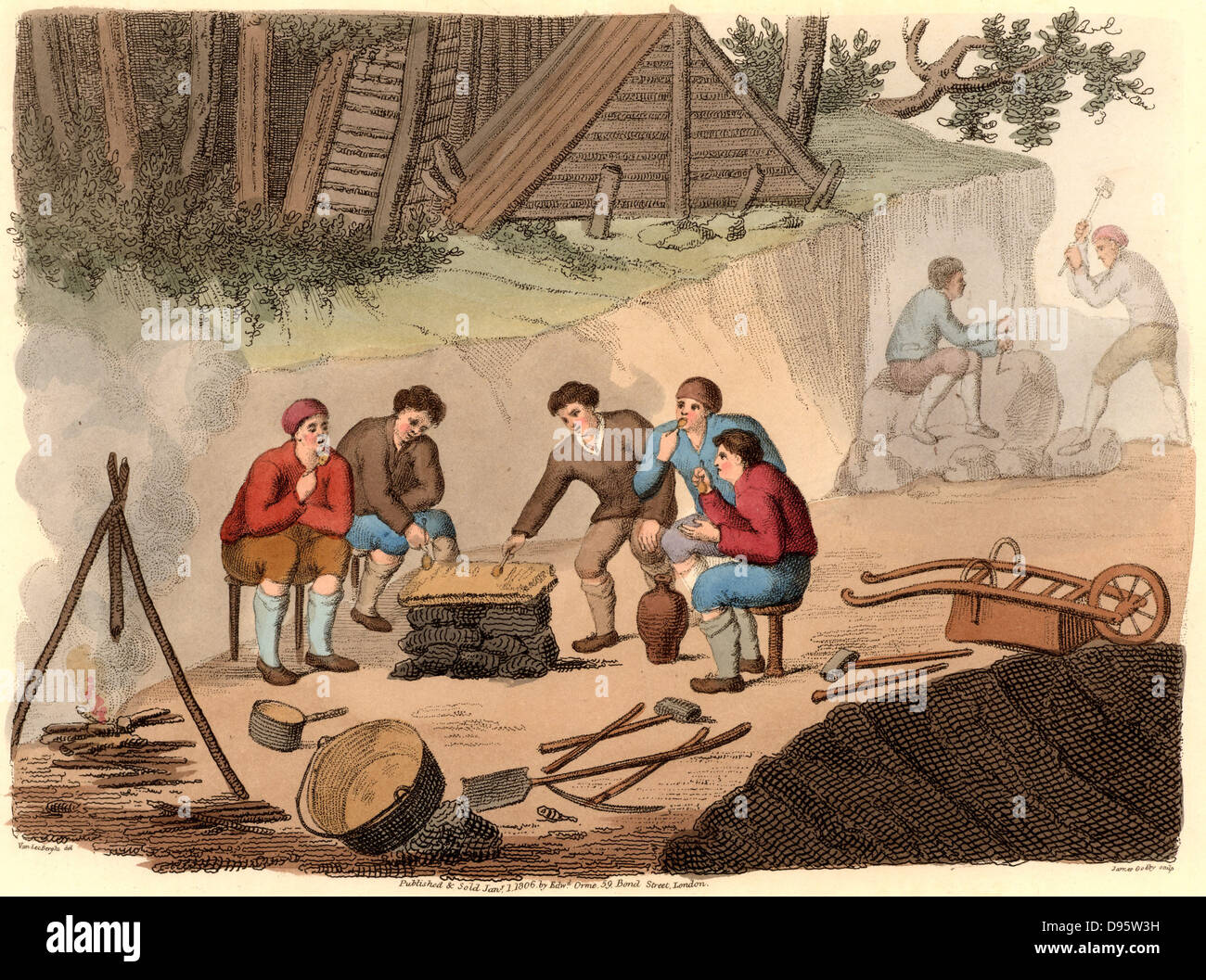 Quarry workers hi-res stock photography and images - Alamy