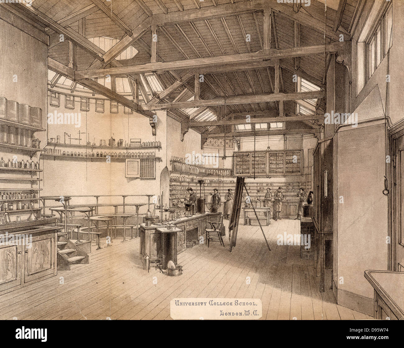 Chemical laboratory and lecture theatre hi-res stock photography and ...