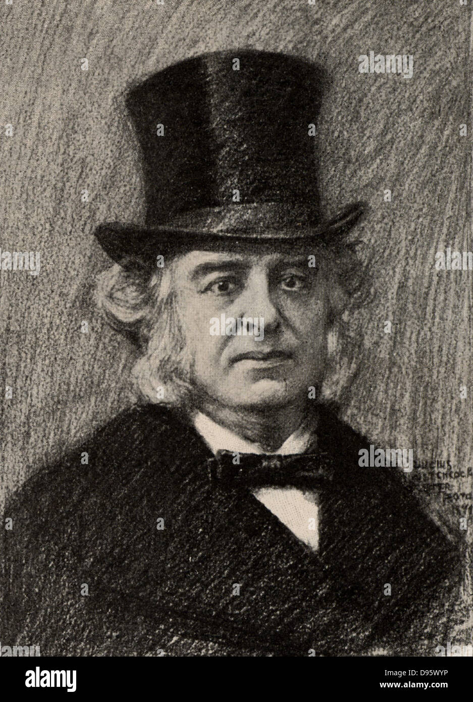 Paul Broca (1824-1880) French physician, anatomist and anthropologist ...