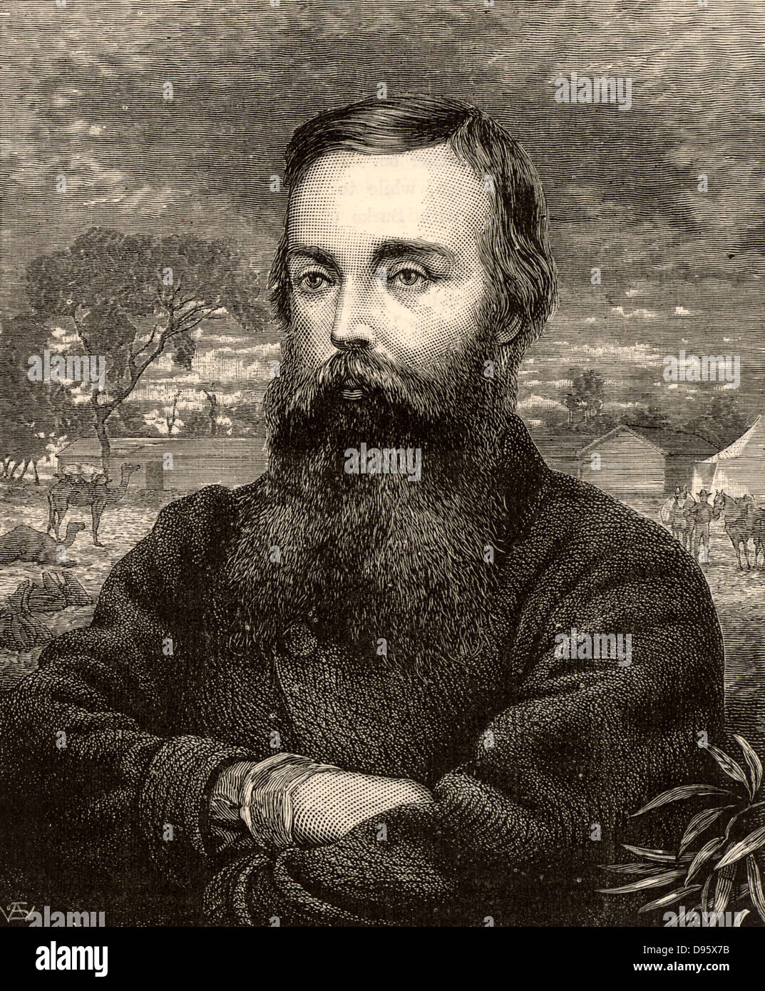 Robert O'Hara Burke (1820-1861) Irish explorer and leader of the Burke ...