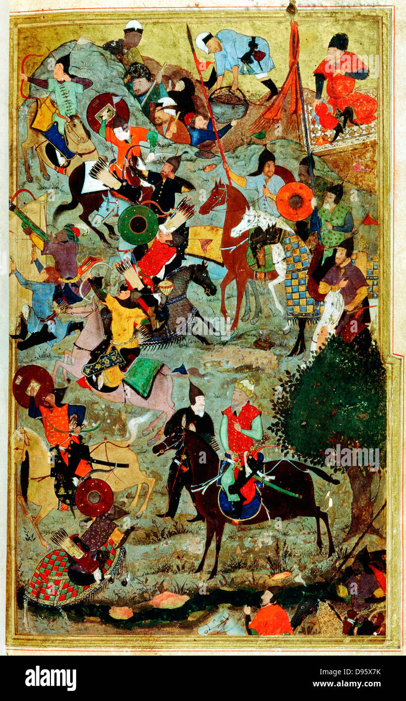 Tamerlaine (Tamerlane/Timur-i-Lang) 1336-1404 Turkic conqueror. Timur ...