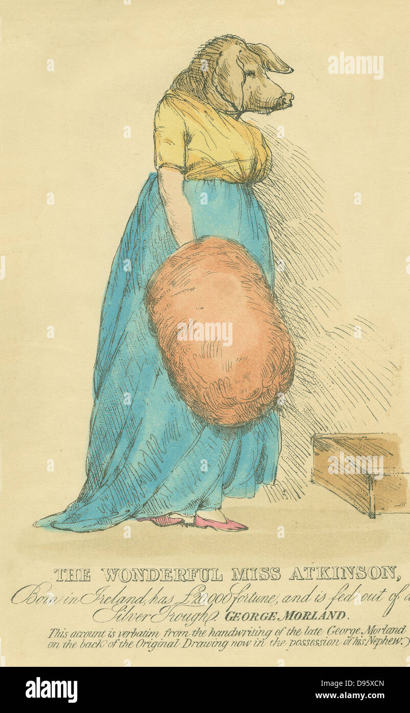 The pig faced woman born in ireland hi-res stock photography and images ...