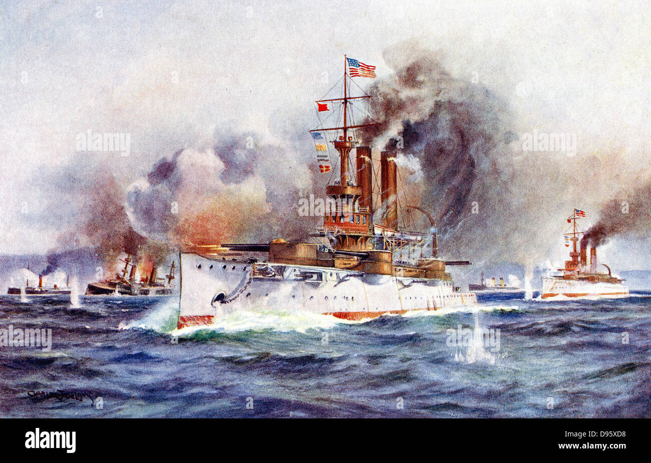 Spanish American War Battleships