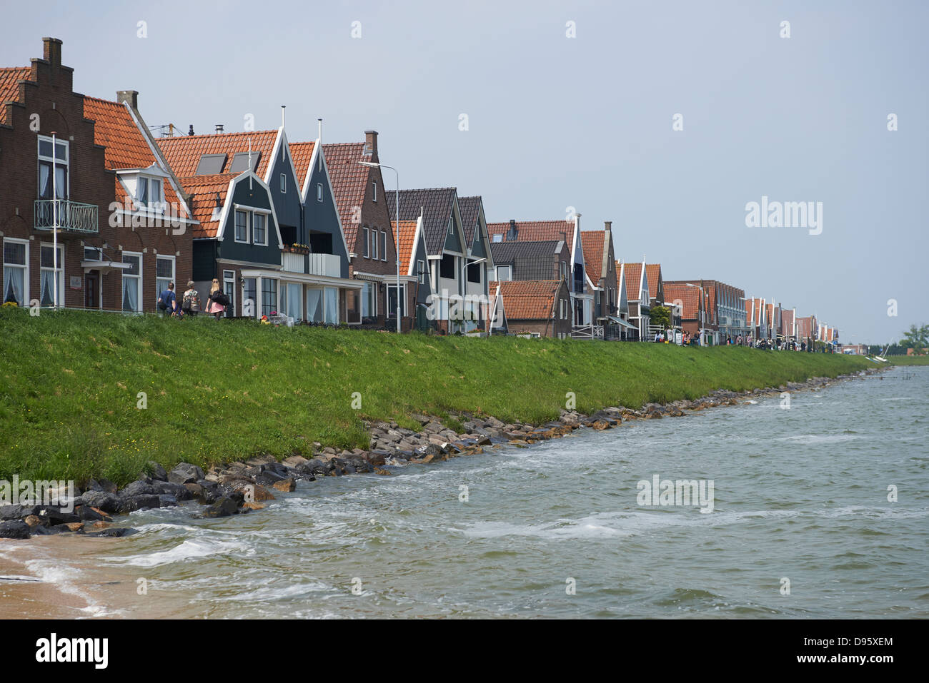 Volendam port, Netherlands (Holland Stock Photo - Alamy