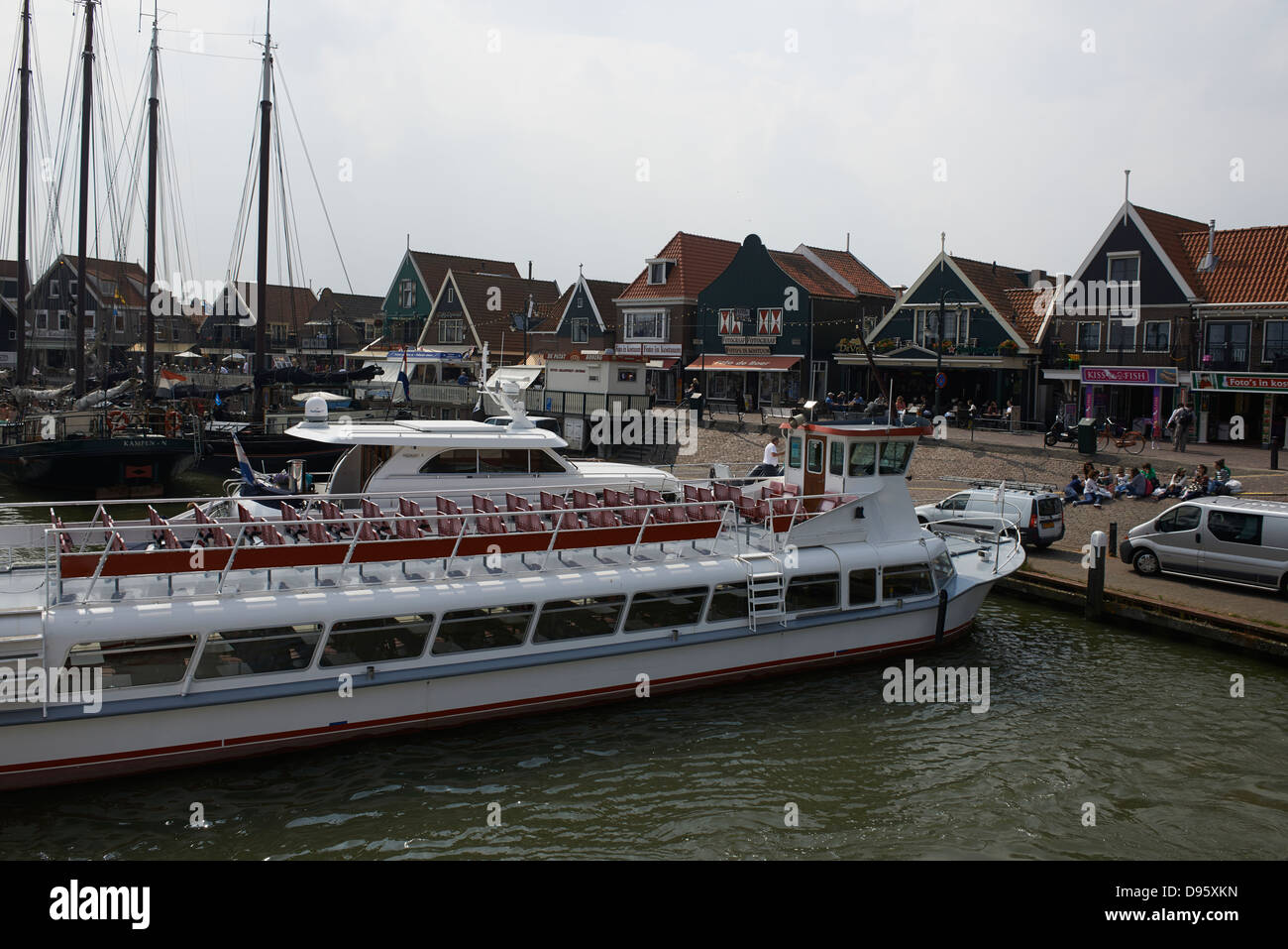 Volendam port, Netherlands (Holland Stock Photo - Alamy