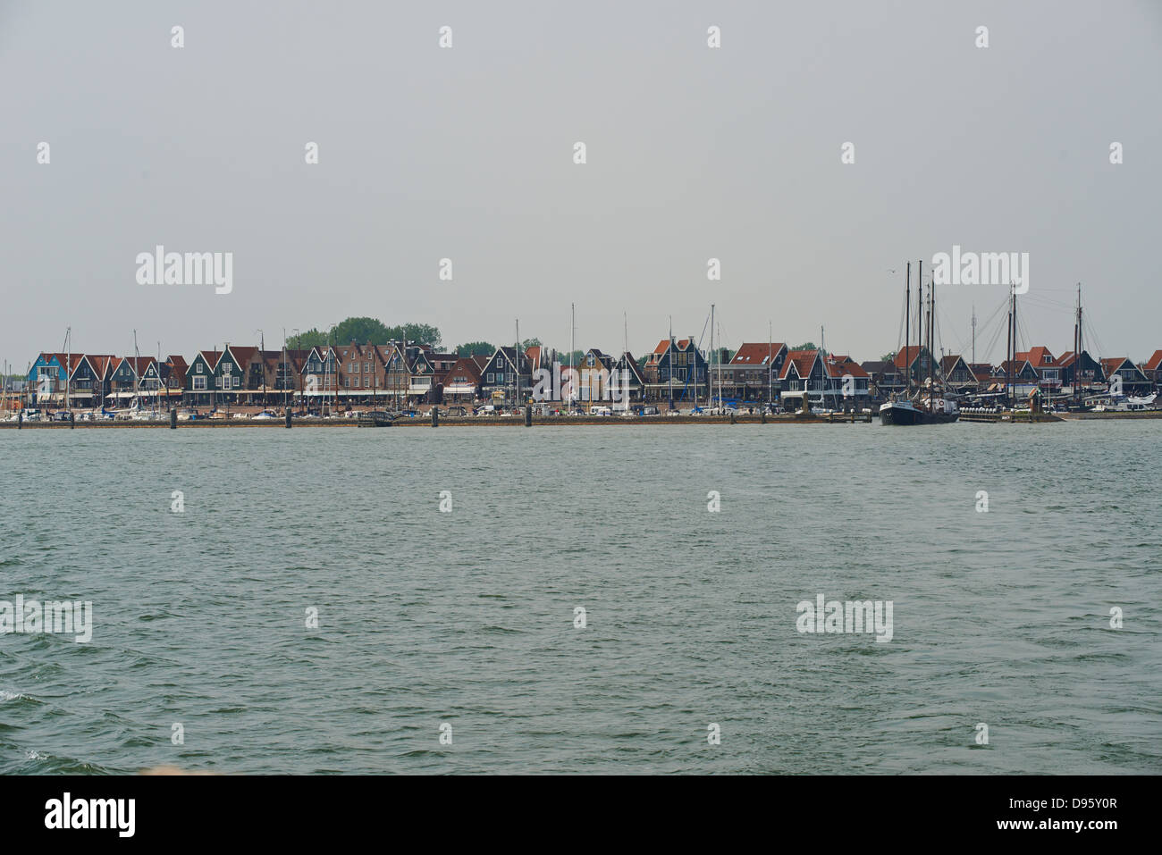 Volendam port, Netherlands (Holland Stock Photo - Alamy