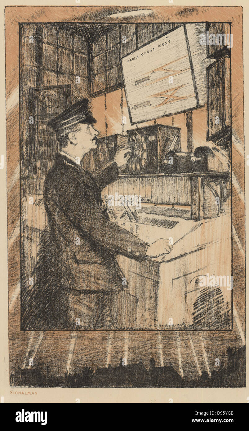 Signalman Signal Box Stock Photos & Signalman Signal Box Stock Images ...