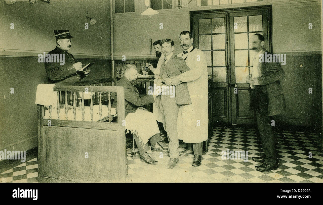 Inoculating patients against Rabies at the Institut Pasteur, Paris ...