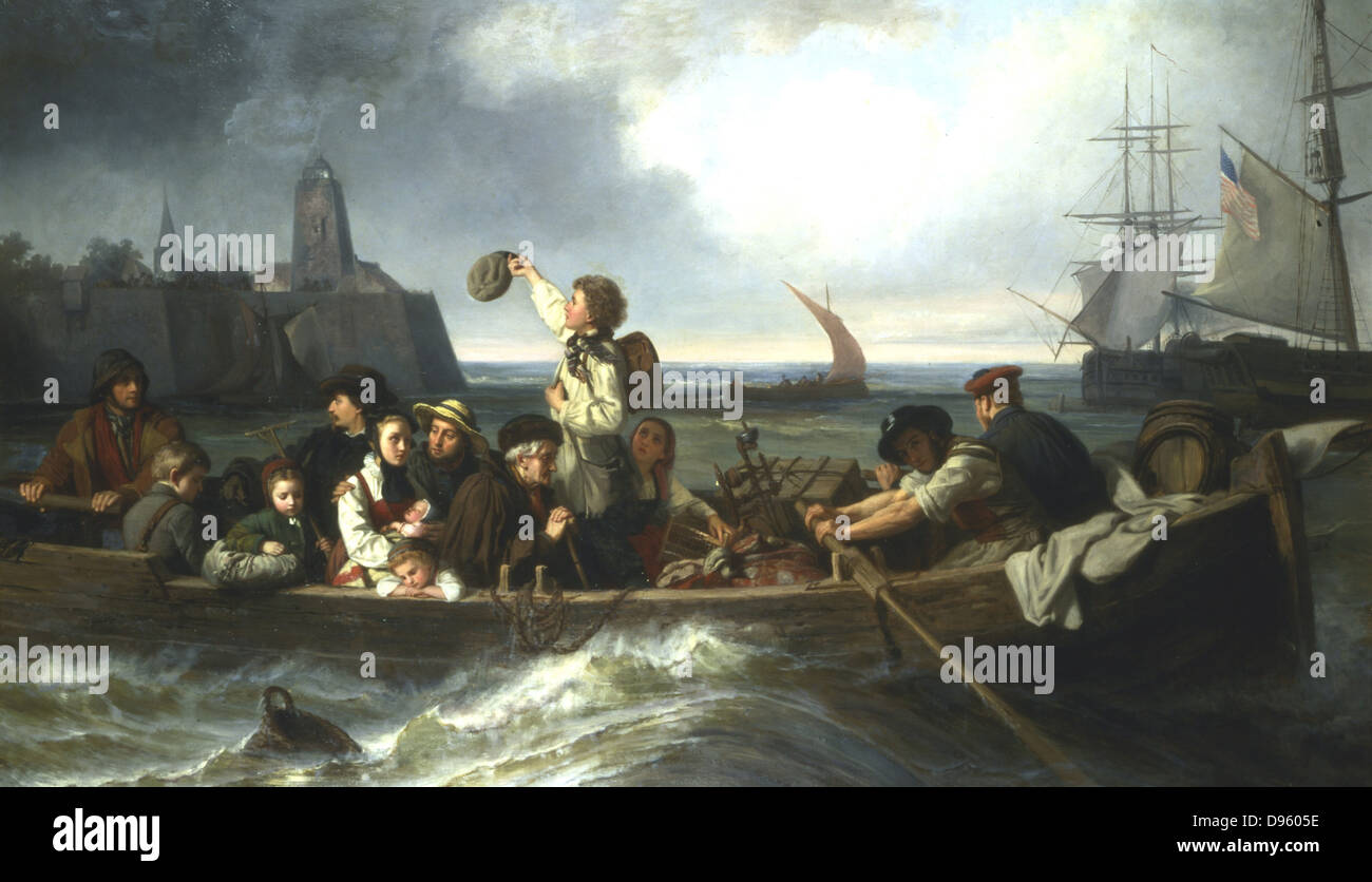 America imigration history historical archive archival hi-res stock ...