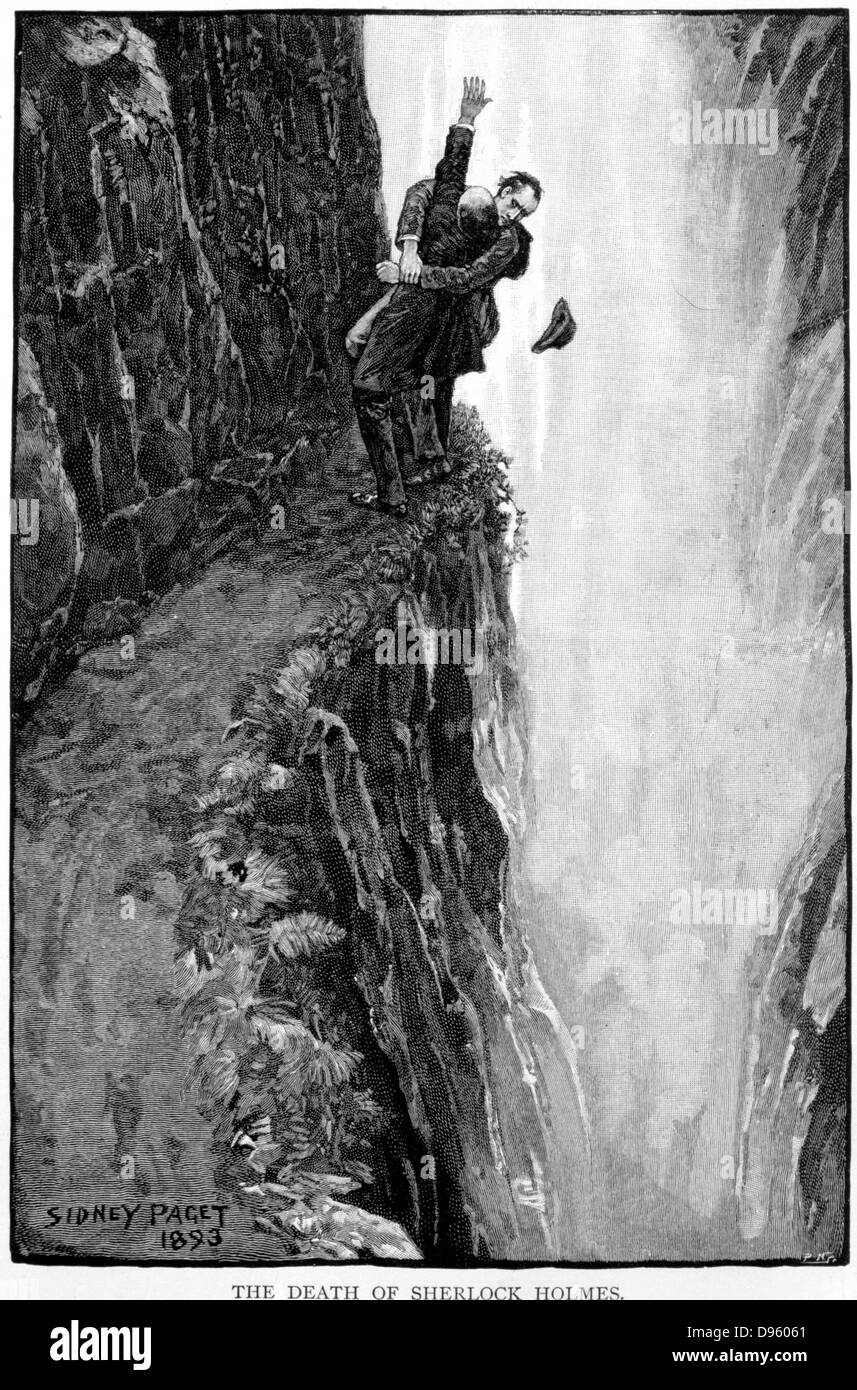 Arthur conan doyle the final problem hi-res stock photography and ...