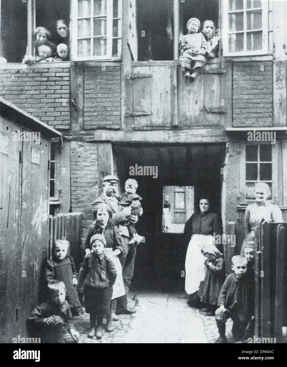 Working quarter of a german town hi-res stock photography and images ...