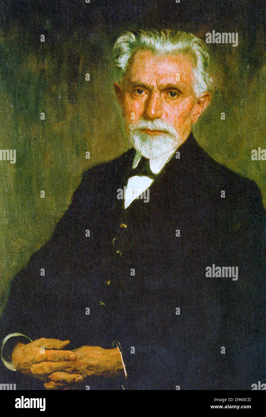 (Ferdinand) August Bebel (1840-1913) German Socialist, 1905. After the ...