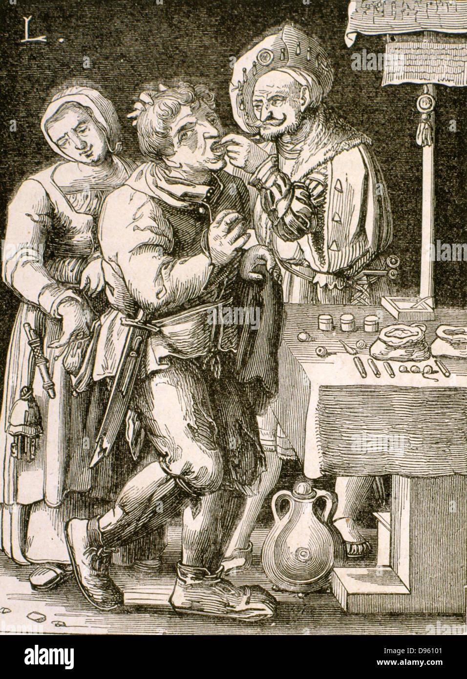Dentistry 17th century hi-res stock photography and images - Alamy