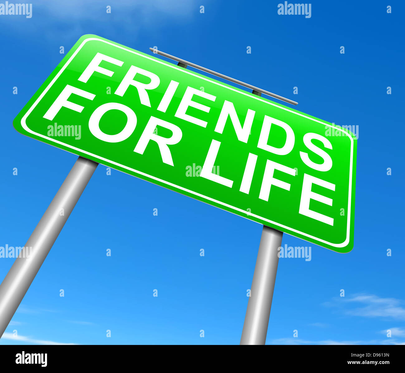 Friends for life Stock Photo - Alamy