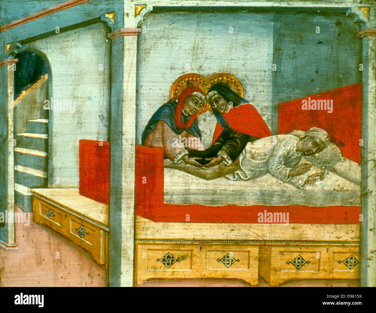 Altarpiece of Saint Cosmas and Saint Damian (The Sick Sacristan). Twin ...