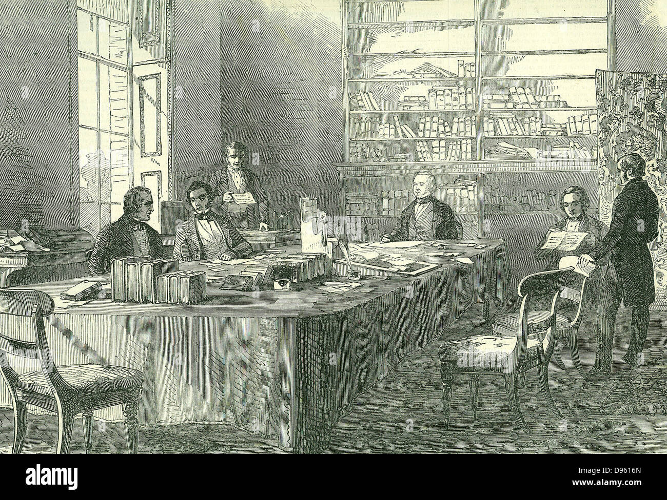 Whitehall london 1848 hi-res stock photography and images - Alamy