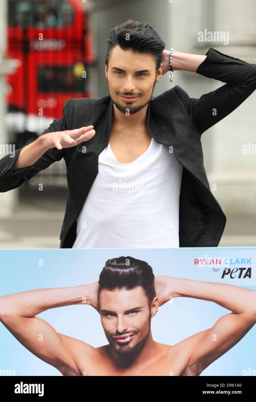 RYLAN CLARK RYLAN CLARK SHOWS OFF HIS XY FACTOR IN THE NEW PETA ANTI ...