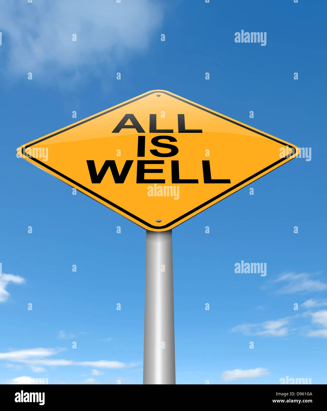 All is well Stock Photo - Alamy