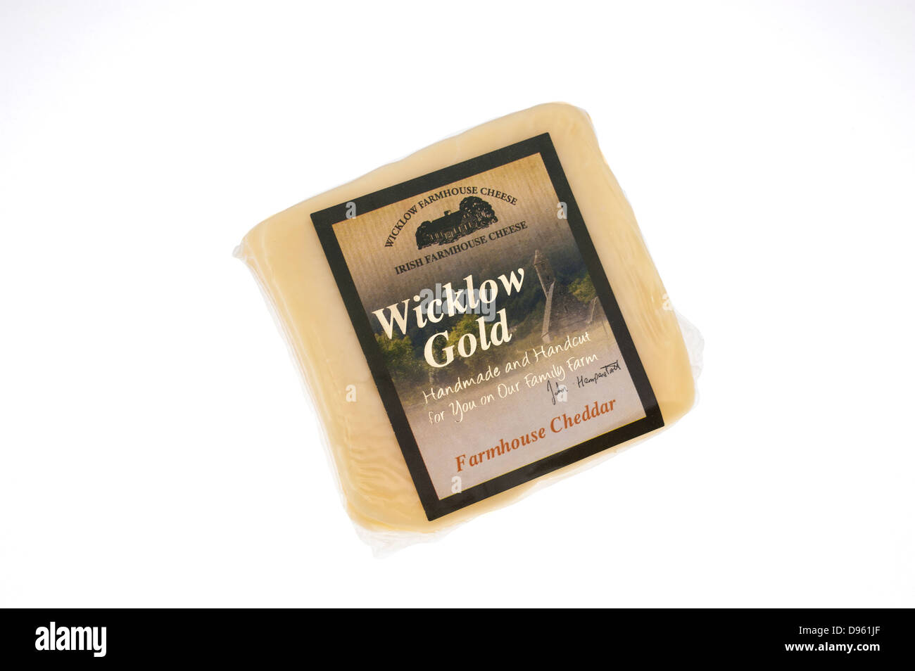 Irish handmade, handcrafted cheese - Wicklow Gold Farmhouse cheddar ...