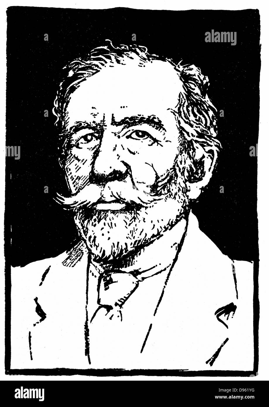 Joseph conrad 1857 1924 polish born british novelist woodblock hi-res ...