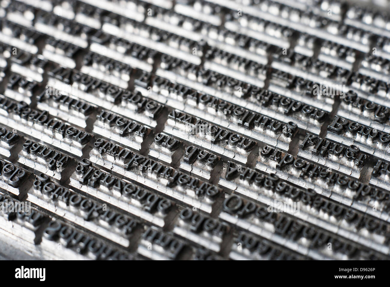 Typesetting art hi-res stock photography and images - Alamy