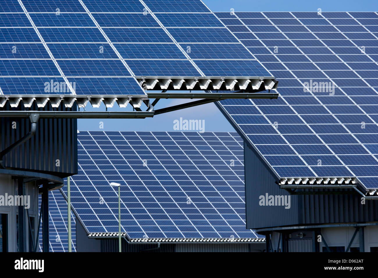 Germany, Bavaria, Solar panel at photovoltaic park Stock Photo - Alamy