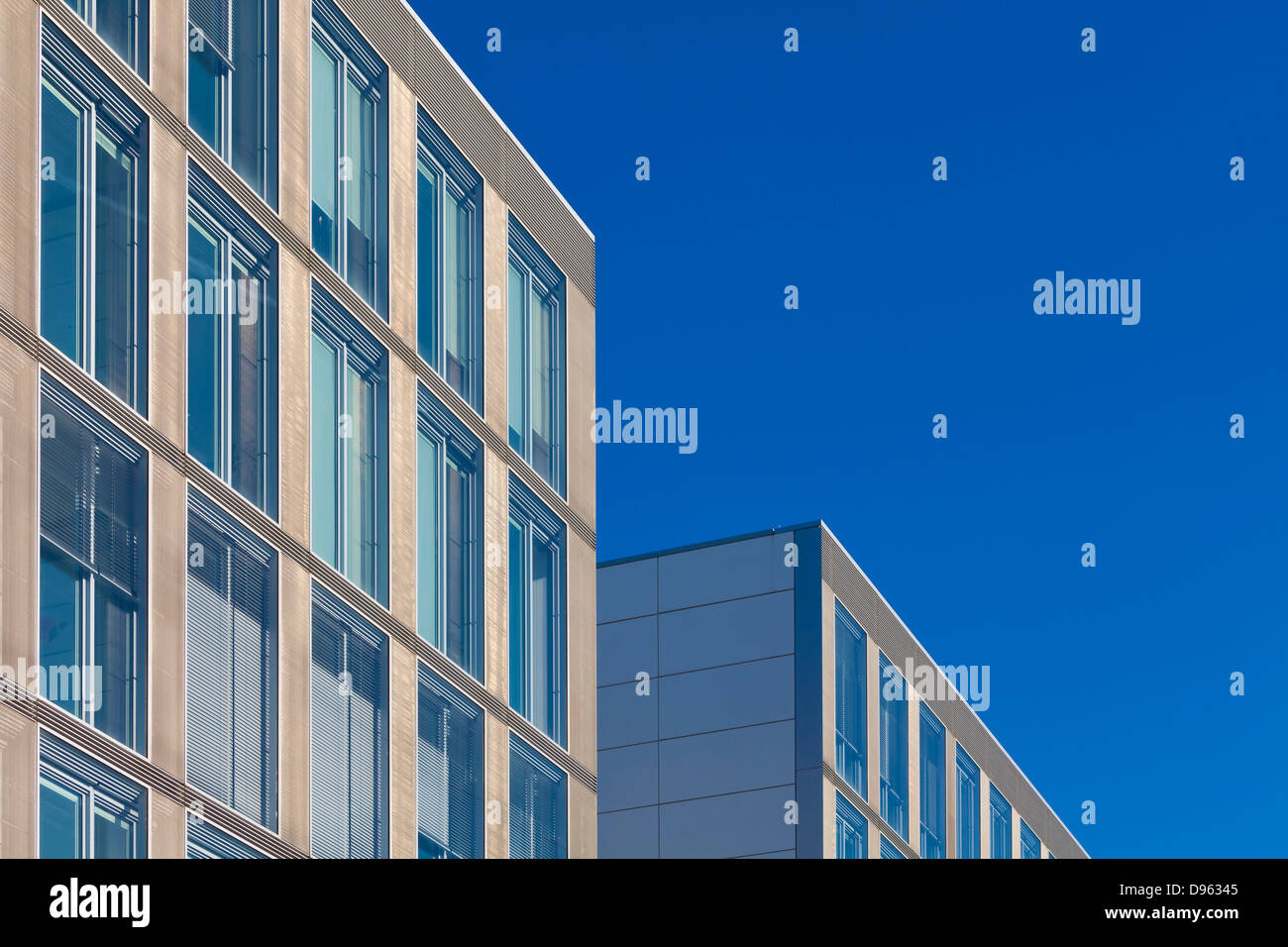 Germany, Baden Wuerttemberg, Stuttgart, View of modern office building ...