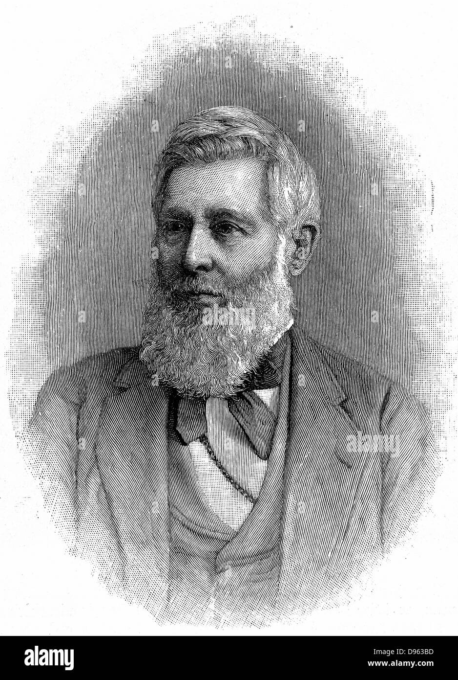 Asa Gray (1810-1888) American botanist. Specialist on Japanese flora ...