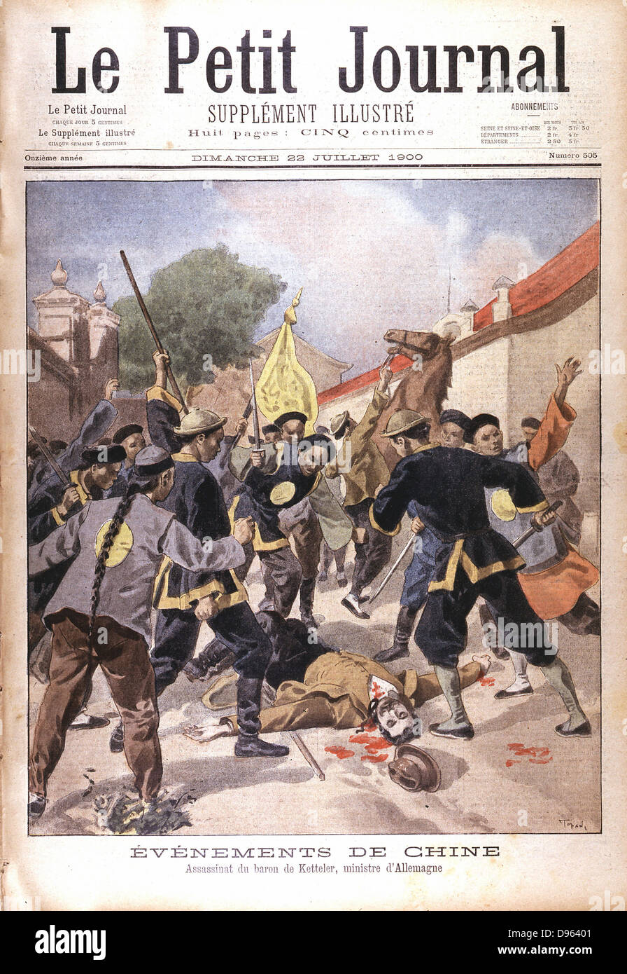 Boxer rebellion in china hi-res stock photography and images - Alamy
