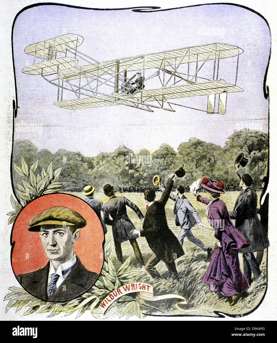 Wilbur Wright 1908 High Resolution Stock Photography and Images - Alamy