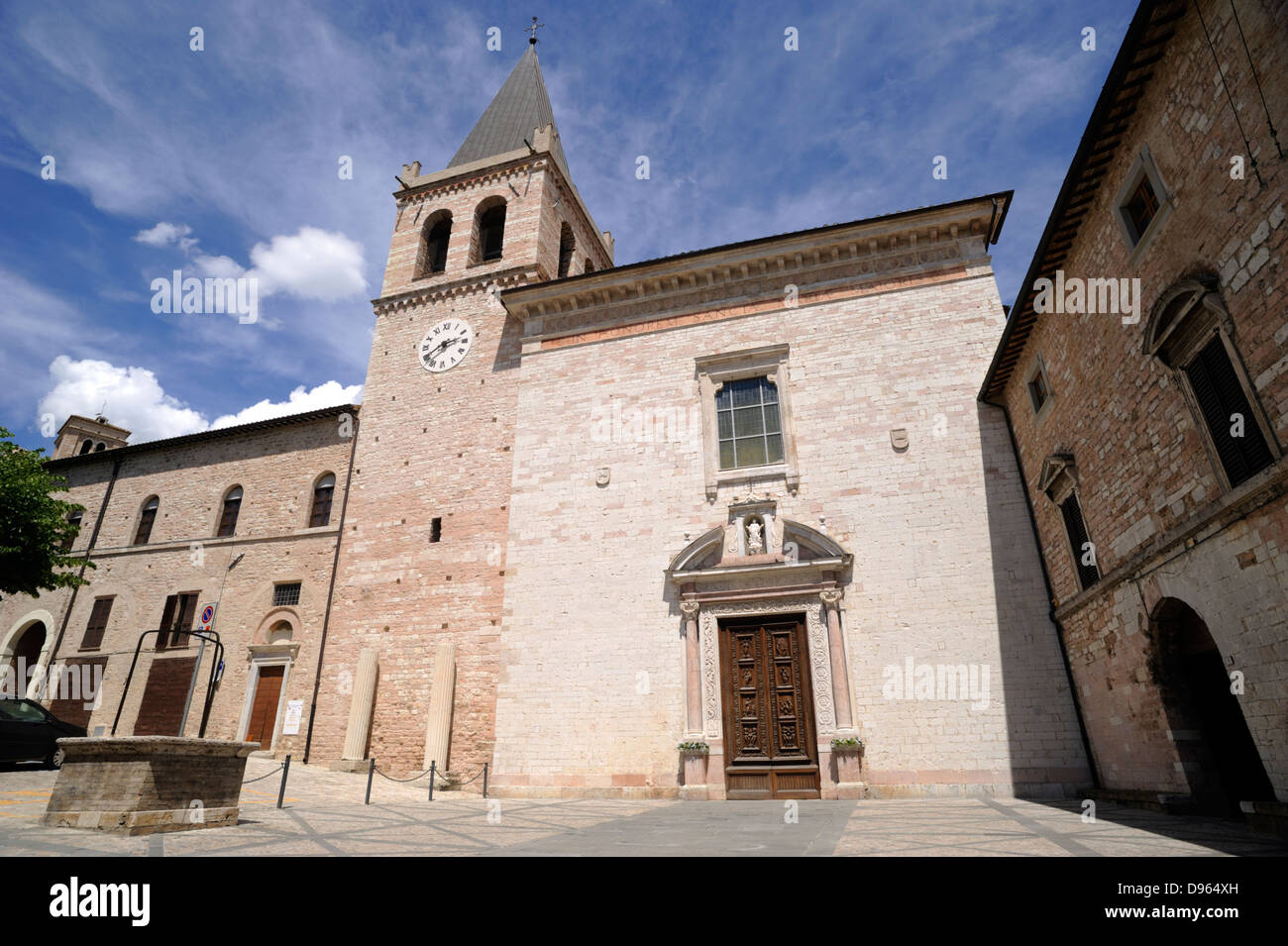 Italy, Umbria, Spello, church of Santa Maria Maggiore Stock Photo - Alamy