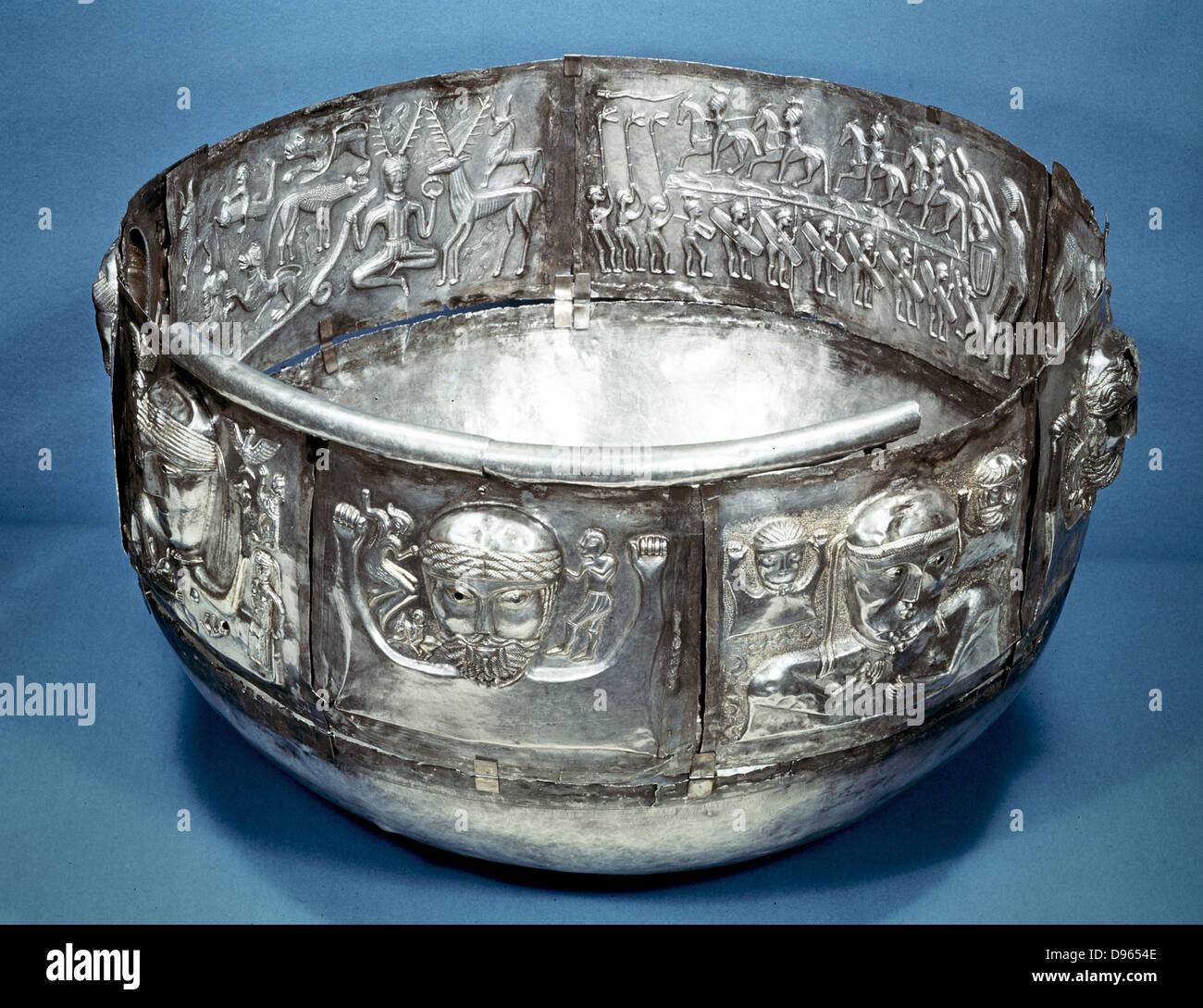 Gundestrup cauldron bowl celtic ritual hi-res stock photography and ...