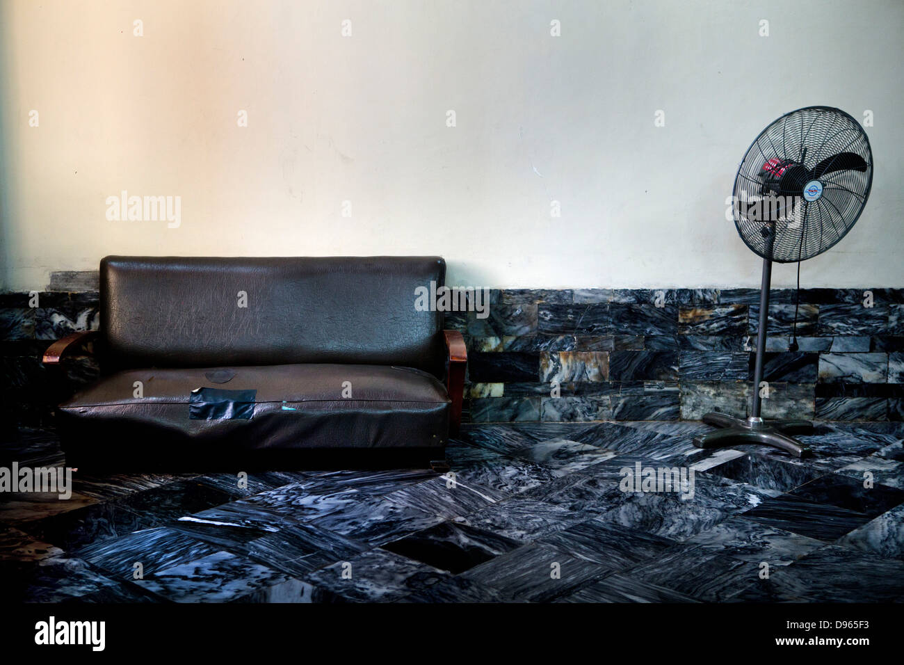 fan and sofa Stock Photo - Alamy