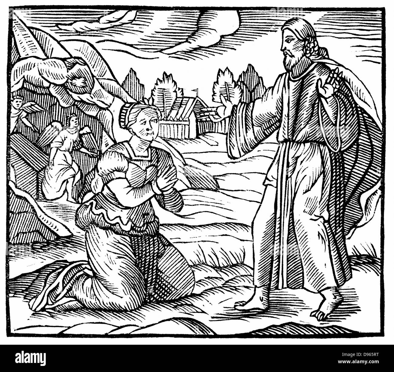 Apparition of jesus christ hi-res stock photography and images - Alamy