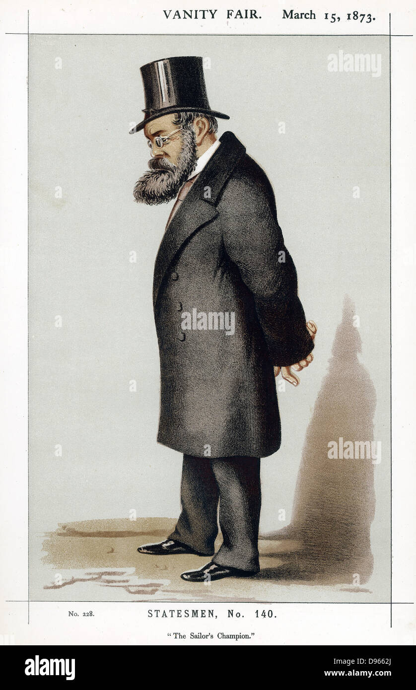 Samuel Plimsoll (1824-1898) British social reformer, 'the sailor's ...