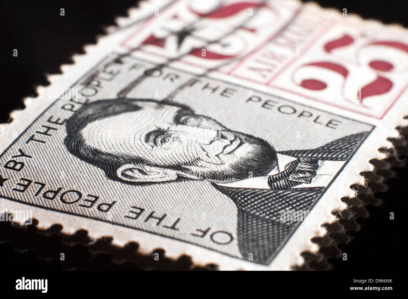 American postal stamps hi-res stock photography and images - Alamy