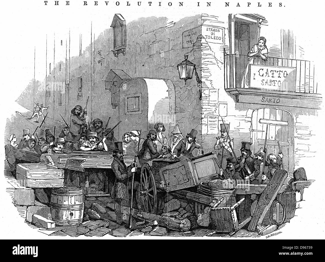 1848 revolution barricade High Resolution Stock Photography and Images ...