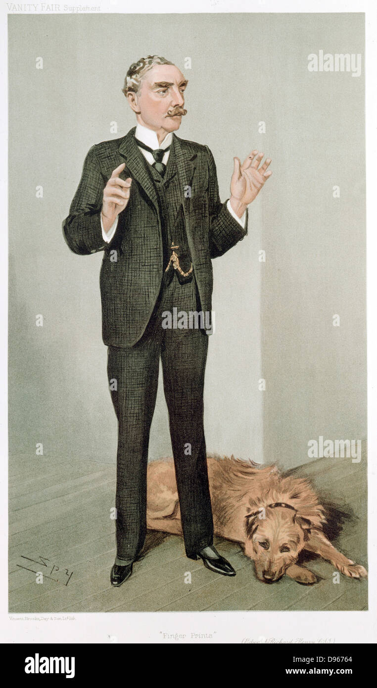 Edward Richard Henry (1850-1931) whose finger printing system was ...