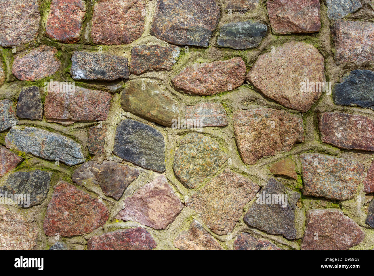 Pebbles concrete stone background hi-res stock photography and images ...